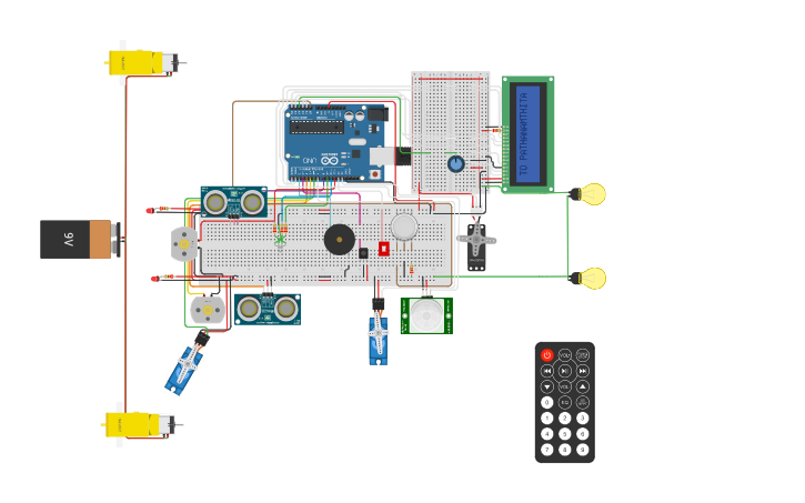 Circuit Design Automated Systems In Bus Tinkercad