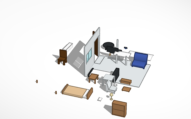 3D design unchanged object - Tinkercad