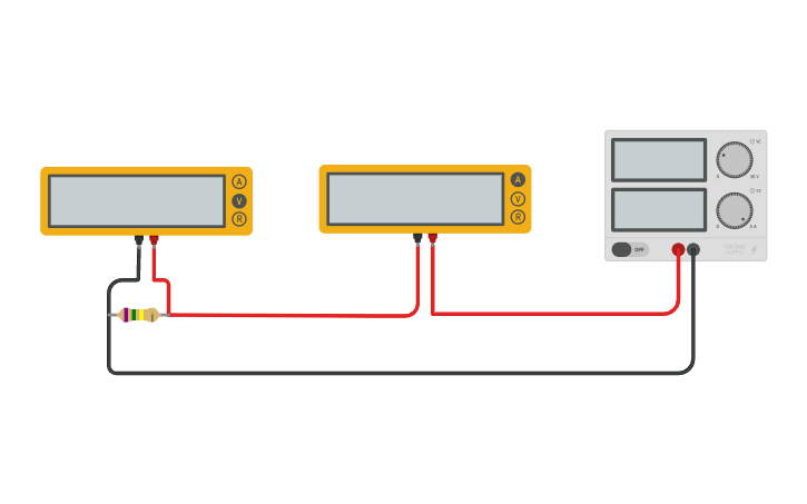 Circuit design Getting familiar with the equipment | Tinkercad