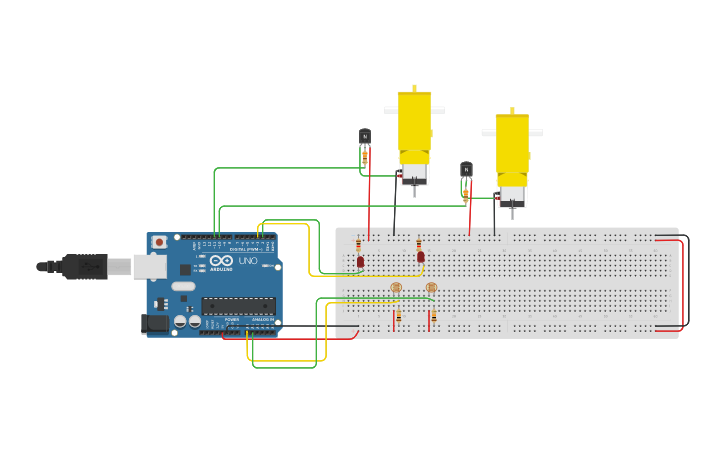 Circuit design Modificado Exp2-clase02set lazo cerrado | Tinkercad