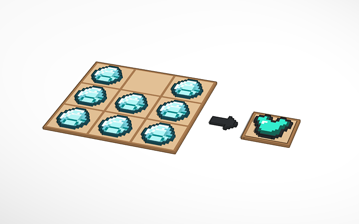 3D design Diamond Chestplate - Tinkercad