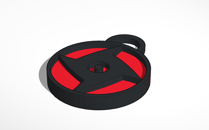3D design Shisui Mangekyo Sharingan - Tinkercad