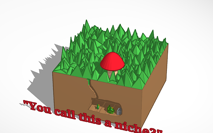 3D design A cartoon - Tinkercad