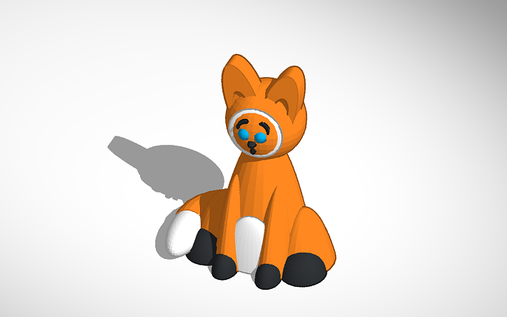 3D design Fox - Tinkercad