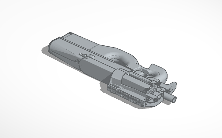 3D design P90 - Tinkercad