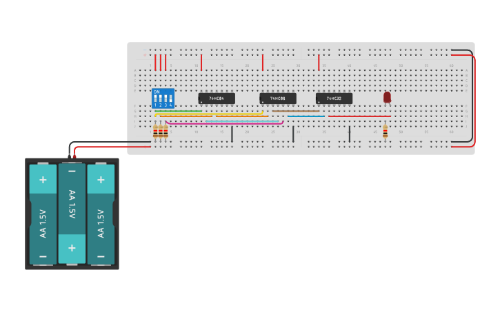 Circuit design PREGUNTA 2 - Tinkercad