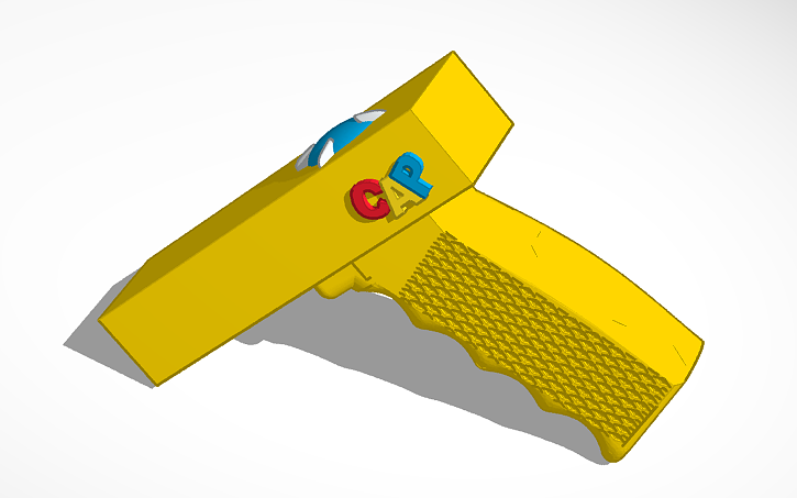 3D design Future Card BuddyFight Captain Answer Core Gadget - Tinkercad