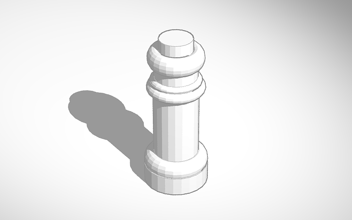 3D design Chess Queen | Tinkercad