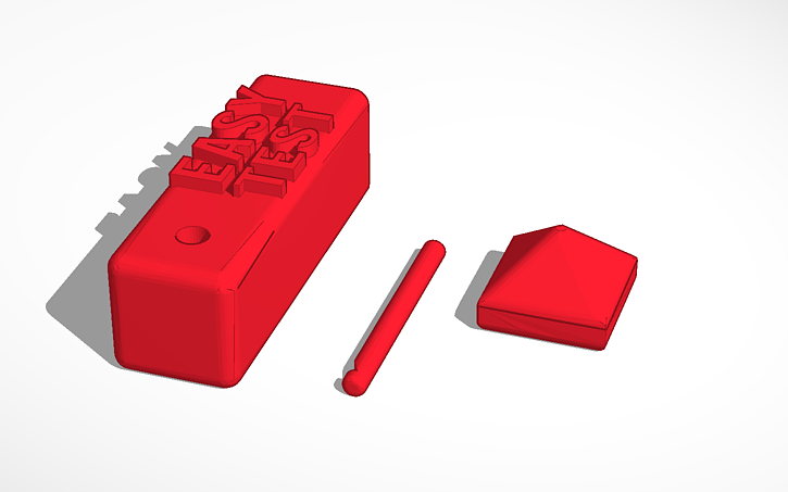 3D design idiot stick remix - Tinkercad