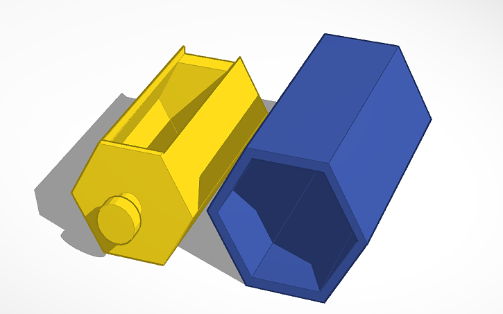 3D design Hex Drawers | Tinkercad