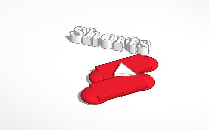 3D design youtube shorts - Tinkercad