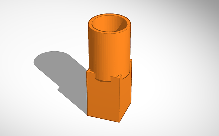 3D design dust tube 3 | Tinkercad