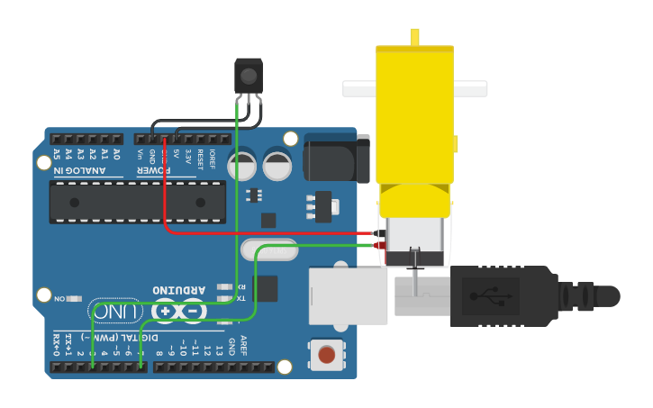 Circuit Design Ir Sensor Tinkercad
