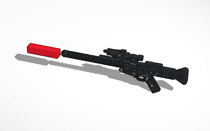 3D design Star Wars Battlefront Pulse Cannon! | Tinkercad
