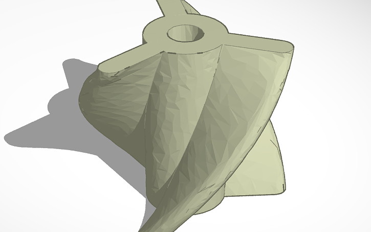 3D design propeler - Tinkercad