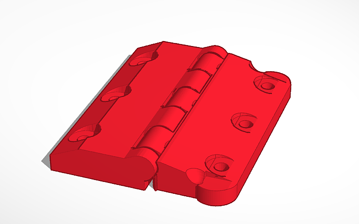 3D design Hinge - Tinkercad