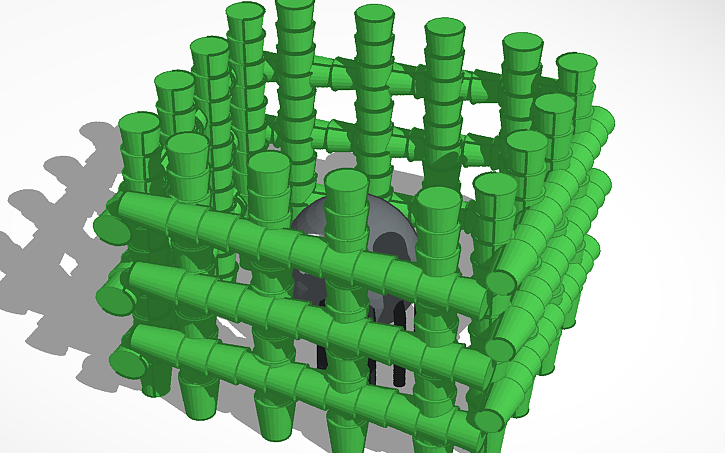3D design prison spider | Tinkercad