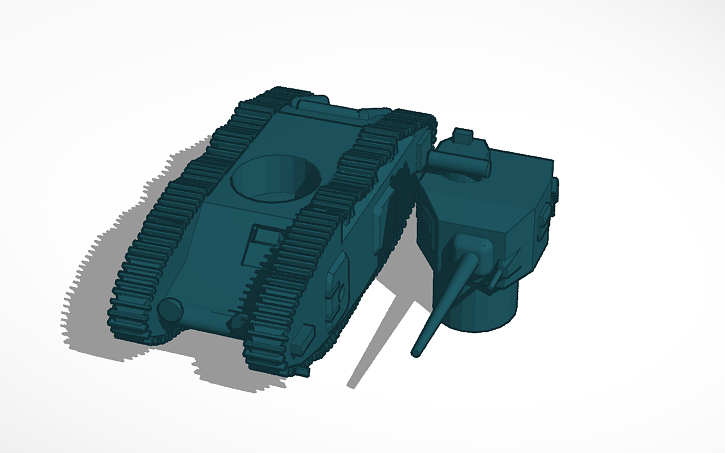 3D design BDR-G1-B "Steel potato" (France) | Tinkercad