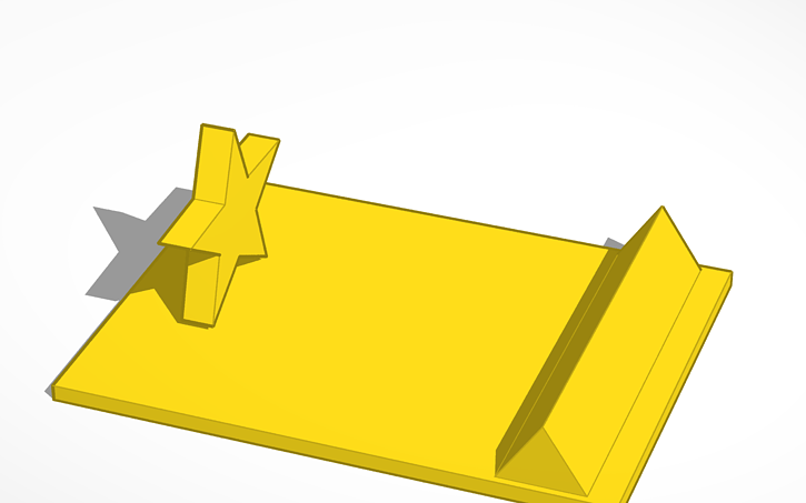 3D design iPad Stand | Tinkercad