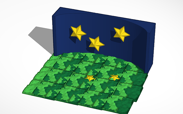 3D design Copy of Terrain | Tinkercad