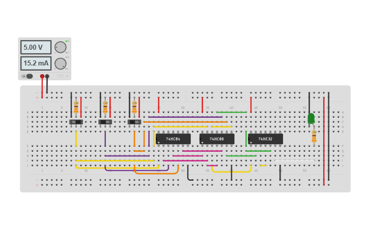 Circuit design AST 122 - ALFANTE M. - BIT I-B - CIRCUIT NO. 3 - Tinkercad