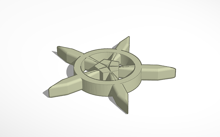3D design Quincy cross - Tinkercad
