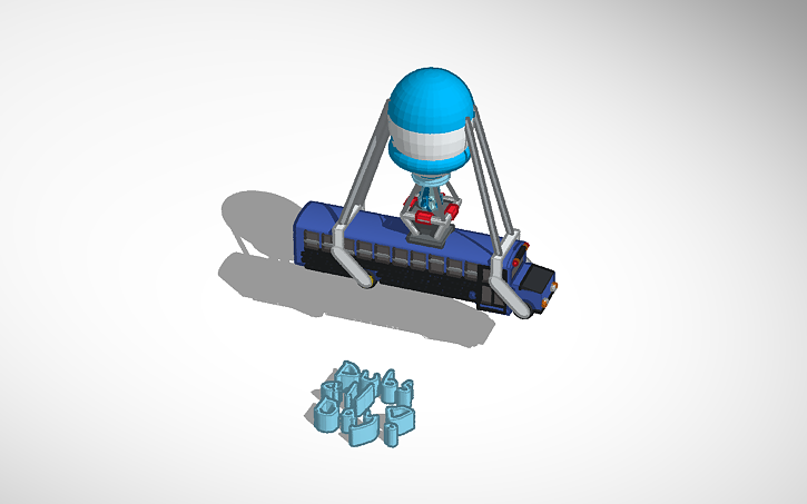 3D design Battle Bus - Tinkercad