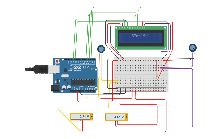 Circuit Design лаба №2 Проes Даниленко СПм 19 1 Tinkercad