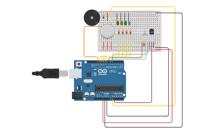Circuit design Assignment 2 - Tinkercad