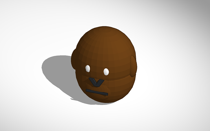 3D design monkey? - Tinkercad