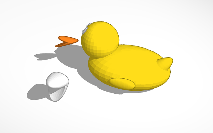 3D design Ashleys duck - Tinkercad