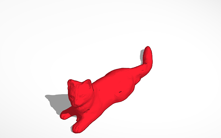 3D design Cat - Tinkercad