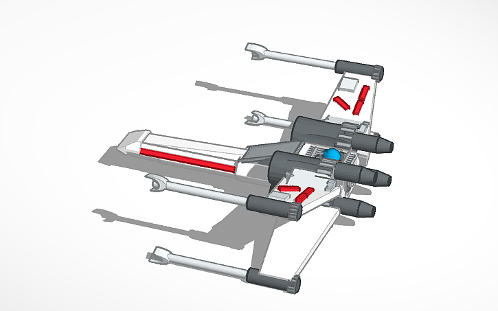 3D design XWing | Tinkercad