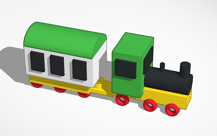 3D design train - Tinkercad