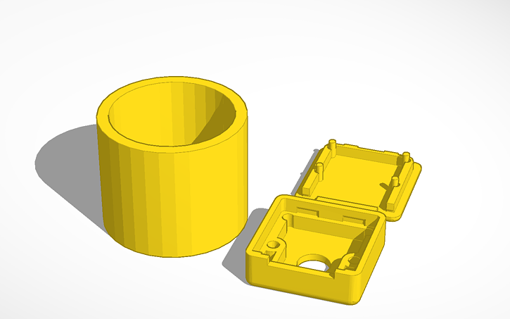 3D design Raspberry Pi Camera Telescope Mount - Tinkercad