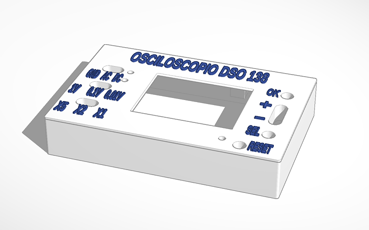 3D design DSO138 - Tinkercad