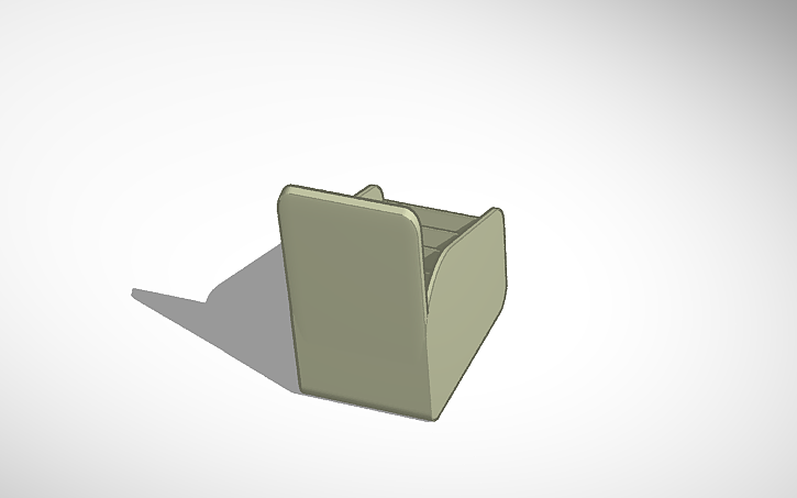 3D design Remote Stand - Tinkercad