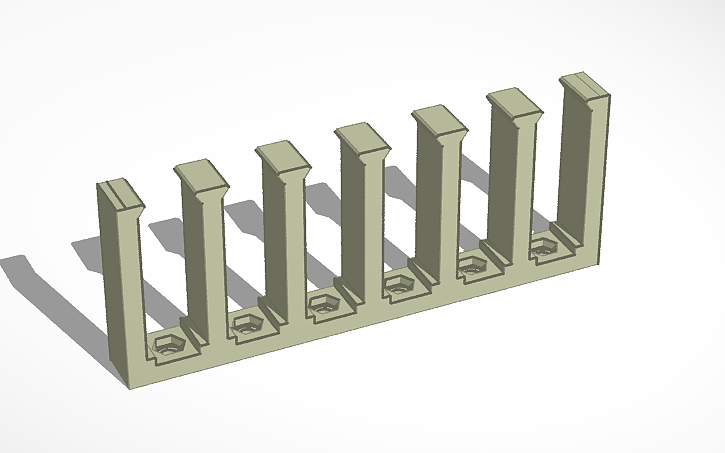 3D design v2 ar mag holder - Tinkercad