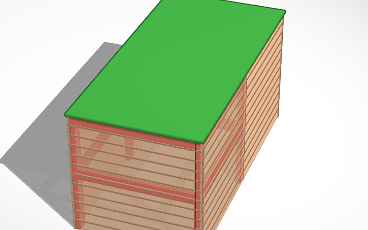 3D design Shop Table - Tinkercad