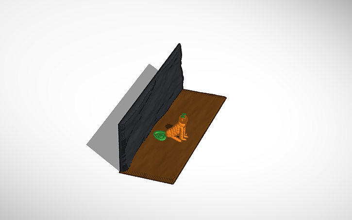 3D design Patch the Cat - Tinkercad