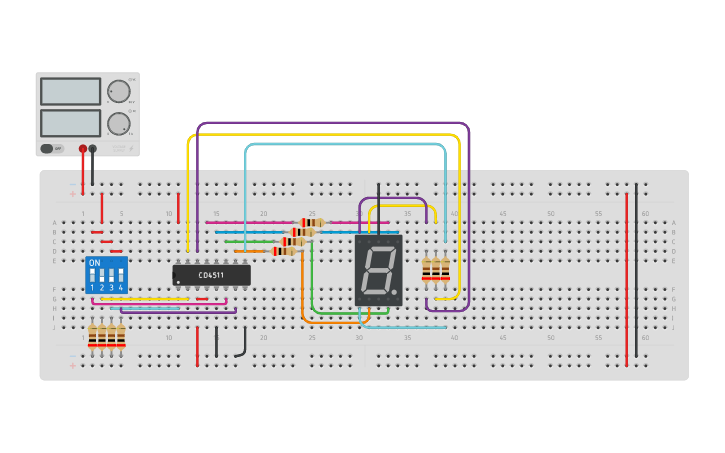 Circuit Design Circuito Con Display De 7 Segmentos Tinkercad Images 2057