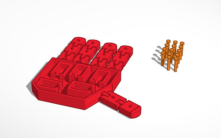 3D design Design Project 2 - Prosthetic Hand | Tinkercad