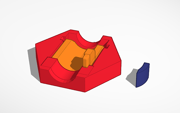 3D design Improved GraviTrax Trap Door - Tinkercad