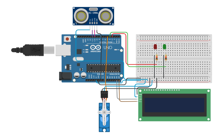 Circuit design DEL MUNDO LAB 4 - 2 - Tinkercad