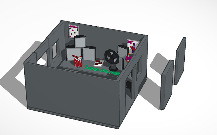 3D design FNAF OFFICE - Tinkercad