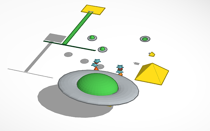 3D design alien Egypt | Tinkercad