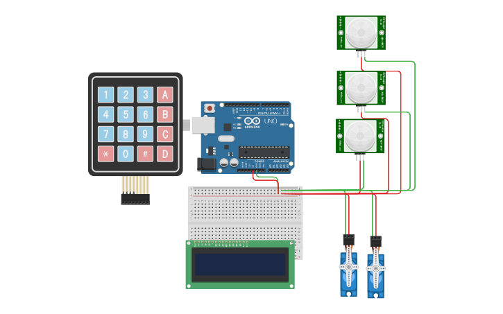 Circuit design xavier - Tinkercad