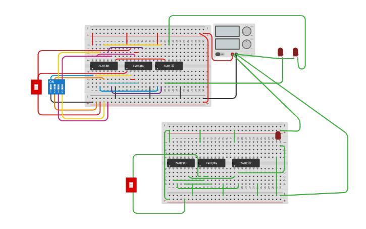 Circuit Design 4 To 1 Multiplexer Tinkercad