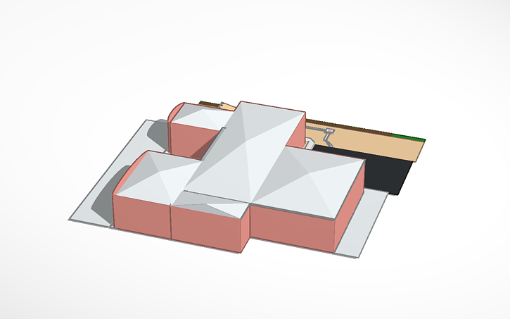 3D design CIMS Shade Structure - Tinkercad