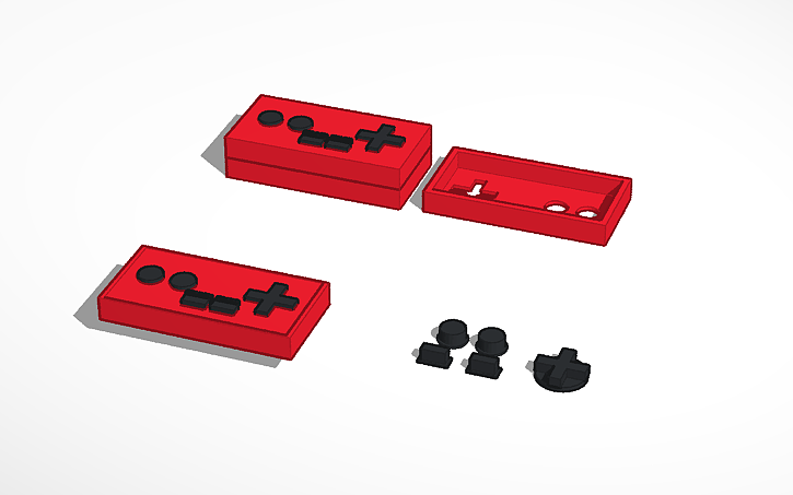 3D design joystic - Tinkercad